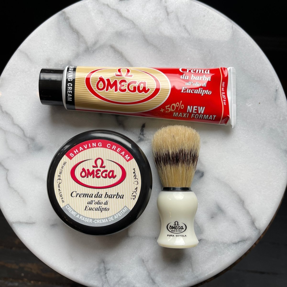 Omega Shaving Cream Tube - Jao Brand | Jao Brand